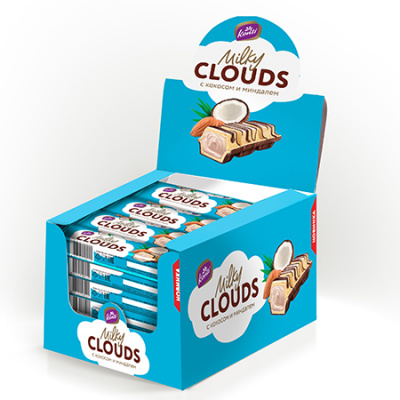 Конфеты «KONTI Milky Clouds» с кокосом и миндалем - Кондитерская ...