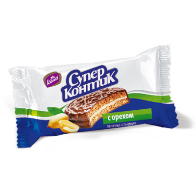 СУПЕР-КОНТИК с орехом - Кондитерская фабрика Конти